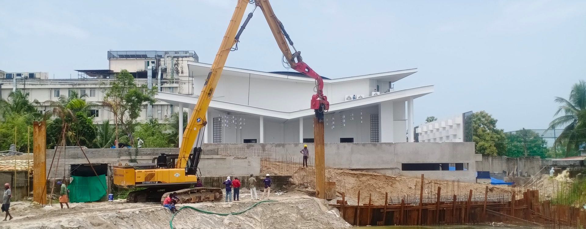 Sheet Piling - JPMaxGroup -z sheet piling- vibro hammer-earth work